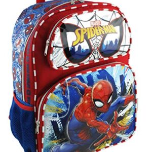 Marvel - Spider-Man Deluxe 16 Inch Large Backpack and Lunch Box Set - Perfect Swing