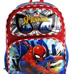 Marvel - Spider-Man Deluxe 16 Inch Large Backpack and Lunch Box Set - Perfect Swing