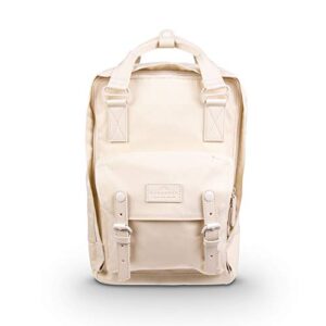 doughnut macaroon nature pale series 16l travel school ladies college girls lightweight commuter casual daypacks bag backpack (hazy)