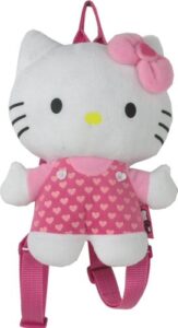 hello kitty mini 10″ plush backpack