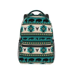 Gelxicu Native Backpack School Bags Laptop Casual Bag Native American Backpack Casual Daypack School Bag