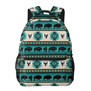 Gelxicu Native Backpack School Bags Laptop Casual Bag Native American Backpack Casual Daypack School Bag