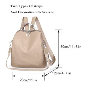 JBB Backpack Purse For Women Leather Casual Large Multipurpose Bag Fashion Travel Shoulder Bags