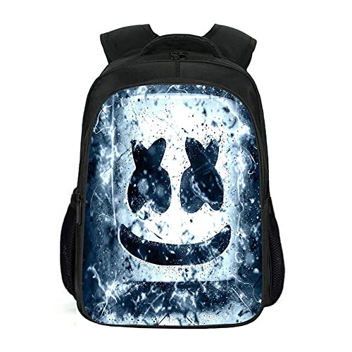 Marshmallow Backpack School Bag Student Bag For Kids Teenagers Marshmallow notebook backpack bundled backpack (E-1)