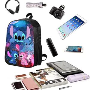 Cartoon Backpack 3D Printing High Capacity Multifunction Durable Casual Backpacks 17 Inch