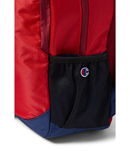 Champion Center Backpack Red/Navy One Size