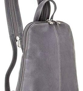 Le Donne U Zip Womans Sling/Backpack, Gray