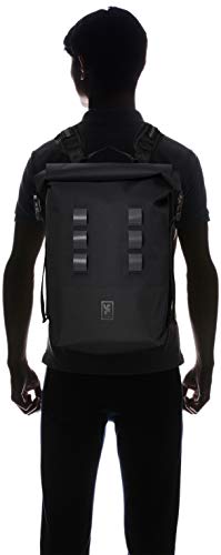 Chrome Industries Urban Ex 2.0 Rolltop Backpack - 15" Laptop Bag, Waterproof, 20 Liter, Black