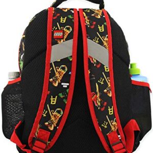 Lego Ninjago Masters of Spinjitzu Boys 16 Inch School Backpack (One Size, Lego Ninjago)