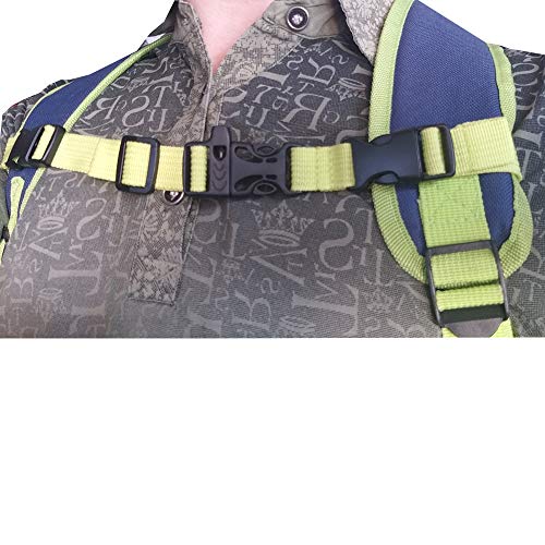 HDHYK Backpack Chest Strap- Nylon - Adjustable Universal ( Khaki)