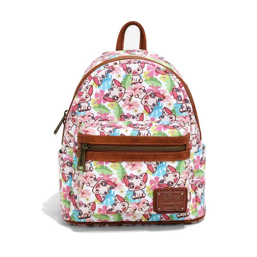 Loungefly Disney Moana Pua Floral AOP Mini Backpack