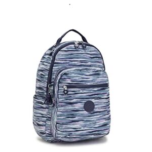 Kipling Seoul Large Printed 15" Laptop Backpack Brush Stripes