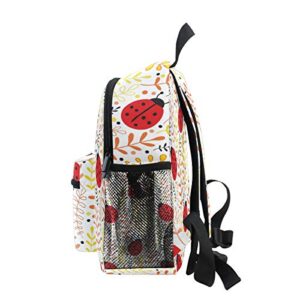 Kids Backpack Ladybug Fantastic Preschool Bag for Toddler Boy Girls Schoolbag