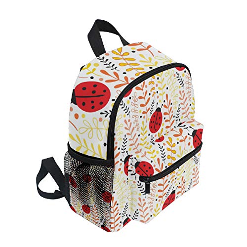 Kids Backpack Ladybug Fantastic Preschool Bag for Toddler Boy Girls Schoolbag