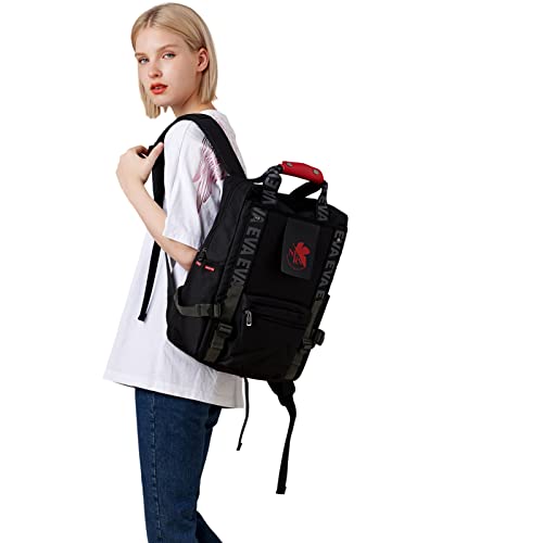 FIREFIRST Evangelion Backpack for Men Women 15.6” Laptop Backpacks Fashion Travel Leisure School Bag