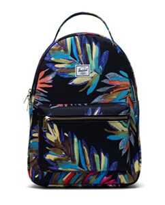 herschel supply co. nova mid-volume painted palm one size