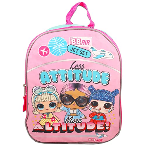 LOL Surprise Mini Backpack for Girls Set - Bundle with 11" LOL Surprise Backpack, Stickers, Water Bottle, More | LOL Surprise Backpack Preschool