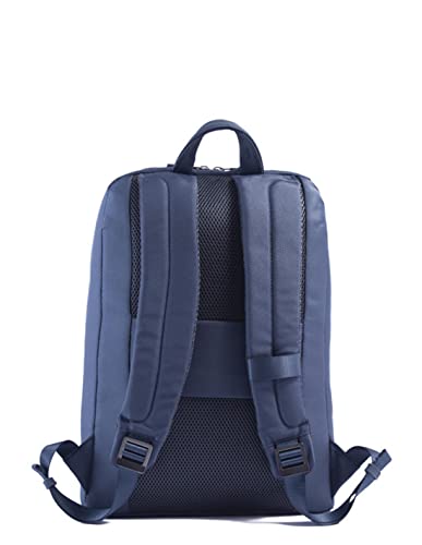 NAVA Design - Organized Backpack with PC Holder and Top Opening, Blue - Size 43 x 31 x 16 cm