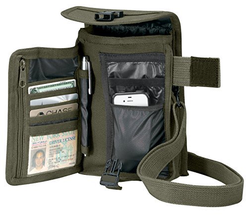 Rothco Canvas Travel Portfolio, Olive Drab