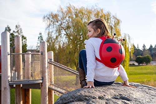 Kiddietotes Mini Bumblebee Backpack with Safety Harness for Kids, Toddlers, and Children - Perfect for Girls or Boys, Daycare, Preschool, and Pre-K