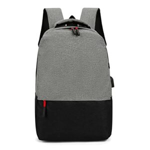 Laptop Backpack For Men Couple Backpack Three Piece Color Travel Bag Computer Business Bag Shoulder Mens Backpacks(Black,One Size)