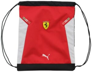 puma men’s ferrari replica carrysack, rosso corsa/white/black