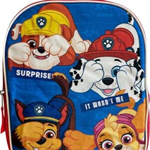 Fast Forward Paw Patrol Surprise 11" Mini Backpack (Blue-Red)