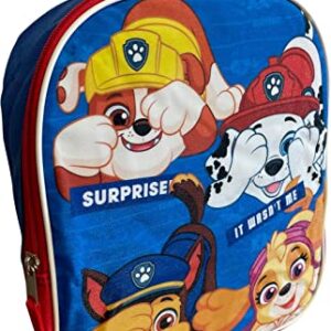 Fast Forward Paw Patrol Surprise 11" Mini Backpack (Blue-Red)