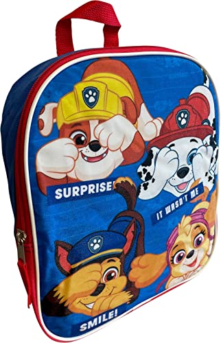 Fast Forward Paw Patrol Surprise 11" Mini Backpack (Blue-Red)