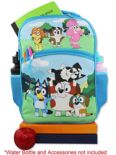 Bluey Kids 16 Inch School Backpack (One Size, Blue)