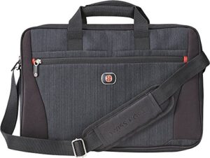 swissgear structure 16 laptop case blue heather/black