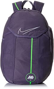 nike men’s rucksack, dark raisin/rage green/platinu, 42