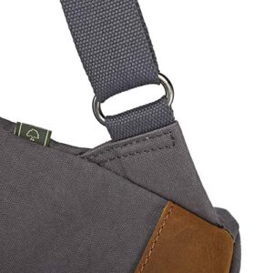 The Same Direction Hillside Backpack Leather and Canvas (Grey)