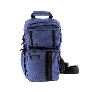 ddt death dealer tactical traveler urban sling edc day pack, color lagoon