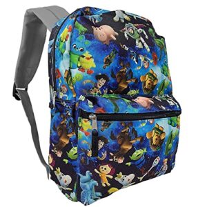 disney toy story allover print 16″ large backpack