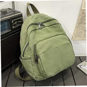 Travel Laptop Backpack, Backpack Womens Fashion Canvas Bag Solid Color Retro Small Backpack Female College School Bag for Teenage Girls Portable Handbag Rucksack| School Bag