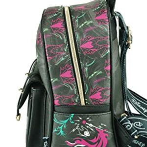 Disney Villains Maleficent Wondapop 11 Inch Vegan Leather Mini Backpack