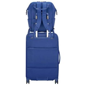 DELSEY Paris Women's Montrouge Laptop Backpack, Blue, One Size