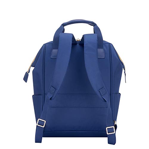 DELSEY Paris Women's Montrouge Laptop Backpack, Blue, One Size