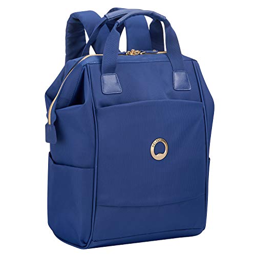 DELSEY Paris Women's Montrouge Laptop Backpack, Blue, One Size