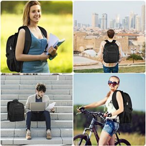 BAHIWOM Travel Laptop Backpack, 50L Extra Large Backpack Anti Theft Heavy Duty Backpacks with USB Charging Port Fit 17 Inch Laptops, Big Bookbag, Casual Hiking Daypack for Women/Men