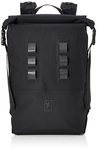 Chrome Industries Urban Ex 2.0 Rolltop Backpack- 15" Laptop Bag, Waterproof, 30 Liter, Black