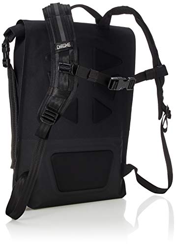 Chrome Industries Urban Ex 2.0 Rolltop Backpack- 15" Laptop Bag, Waterproof, 30 Liter, Black