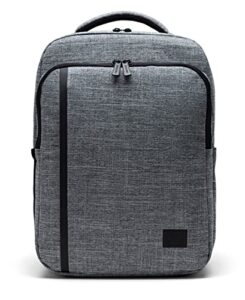 herschel supply co. tech daypack mid raven crosshatch one size