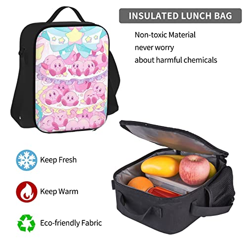 NKISMOODM Pocket Backpack Travel Camping Work School Bag Pencil Case Lunch Bag Combination