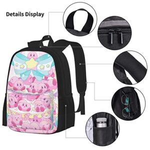 NKISMOODM Pocket Backpack Travel Camping Work School Bag Pencil Case Lunch Bag Combination