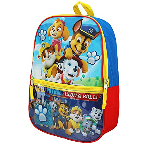 Paw Patrol Heroes Nickelodeon Cartoon 5-Piece Backpack accessories Set for boys