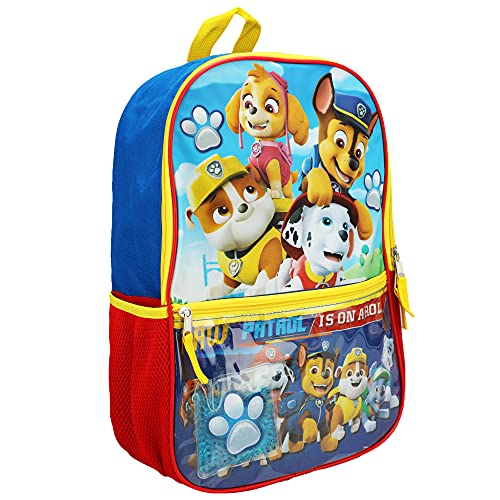 Paw Patrol Heroes Nickelodeon Cartoon 5-Piece Backpack accessories Set for boys