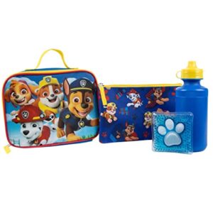 Paw Patrol Heroes Nickelodeon Cartoon 5-Piece Backpack accessories Set for boys