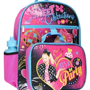 Nickelodeon Jojo Siwa Life's A Party Sweet Celebrations Graphic Backpack 5 PC Mega Set